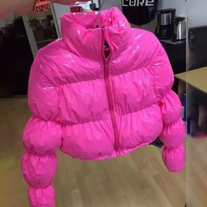Jackets & Coats | Puffer Jacket Rose Red | Poshmark